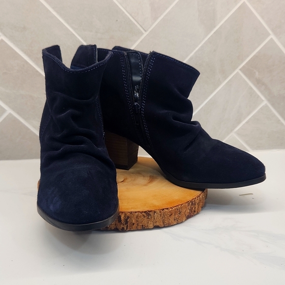 Diba | Shoes | Navy Blue Diba Booties | Poshmark